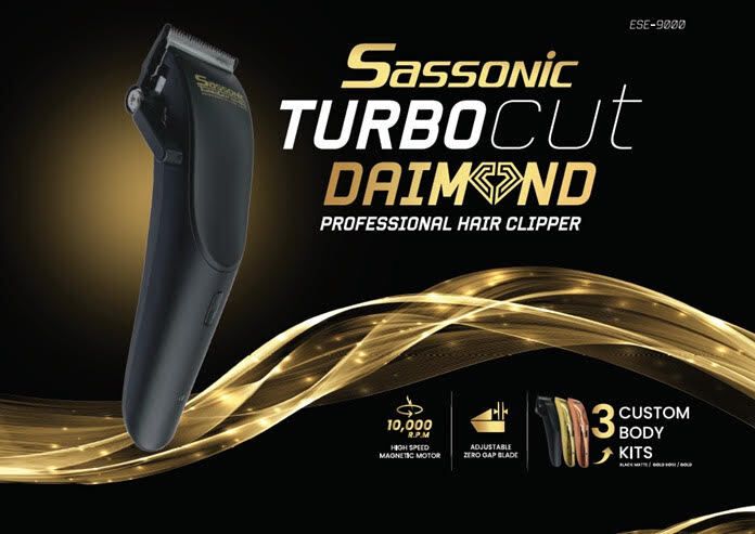 מכונת תספורת Sassonic סכין יהלום דגם ESE9000 ססוניק | מכונות תספורת ...